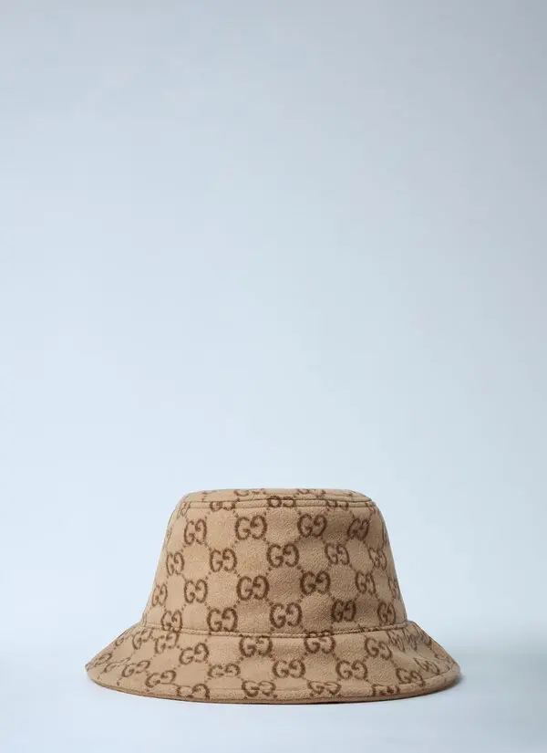 Gucci Logo Motif Bucket Hat