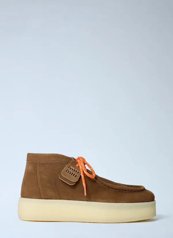 Miu Miu Suede Ankle Boots