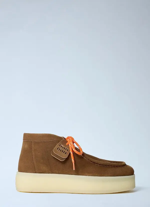 Miu Miu Suede Ankle Boots