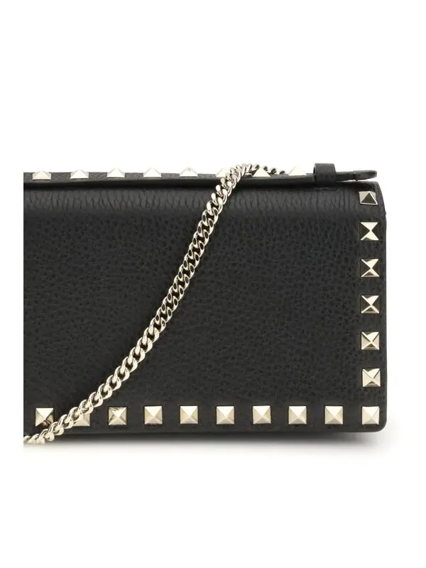 Valentino Garavani Rockstud Chain Wallet