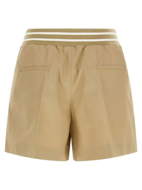 Moschino Pleated Shorts - Cream