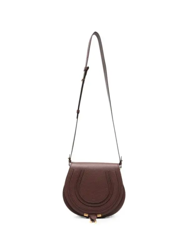 Chloé Marcie Leather Saddle Bag - Multicolor