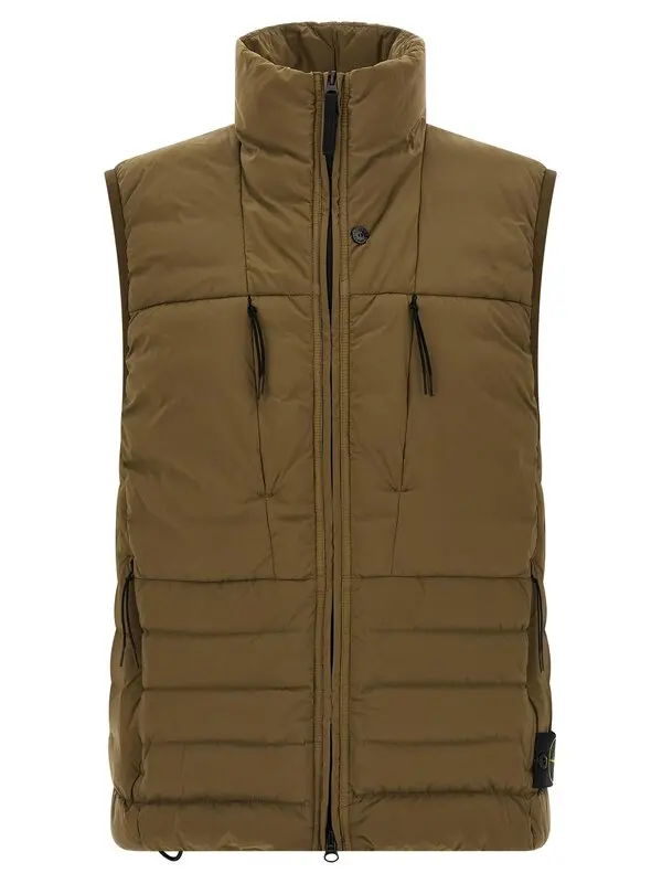 Stone Island G100007 Down Vest - Green