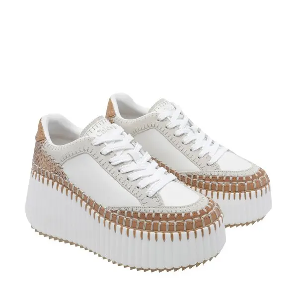 Chloé Nama Wedged Sneakers
