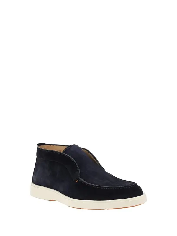 Santoni Desert Suede Ankle Boots