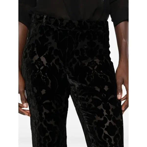 Gucci Velvet Flared Trousers
