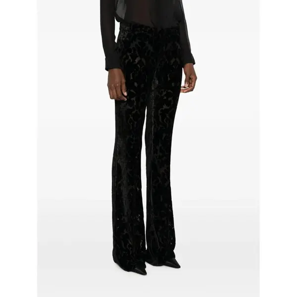 Gucci Velvet Flared Trousers
