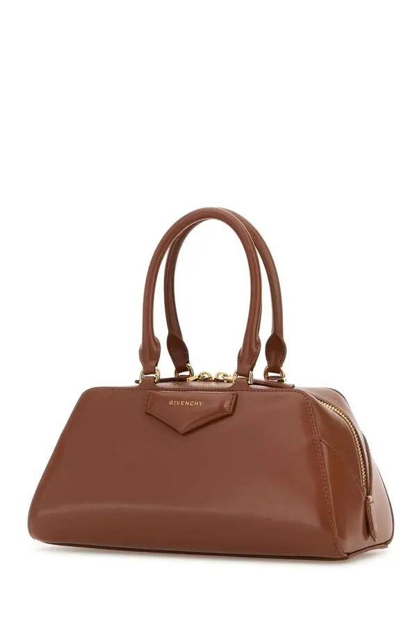 Givenchy Caramel Leather Small Antigona Handbag