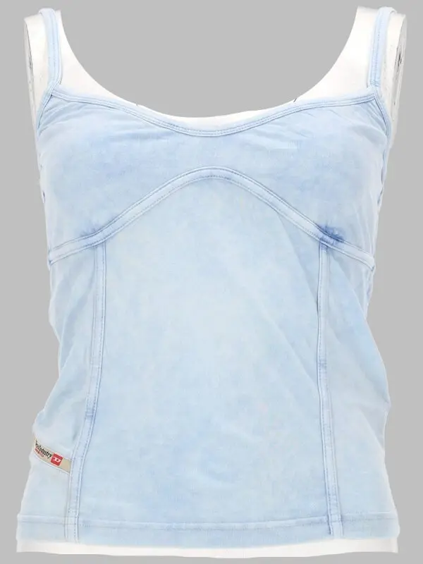 DIESEL® Denim Tank Top - Blue