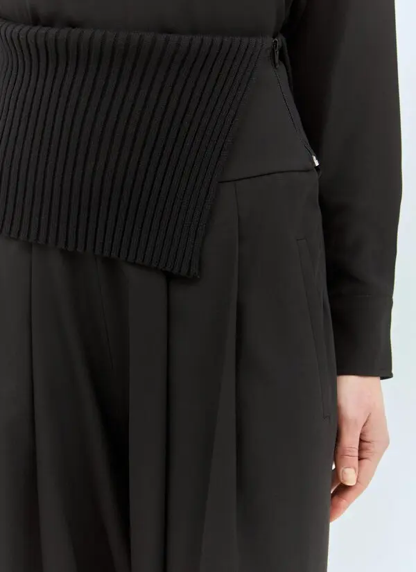 Max Mara Long Stretch Wool Pants