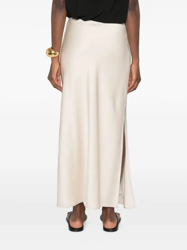 Brunello Cucinelli Fluid Long Skirt