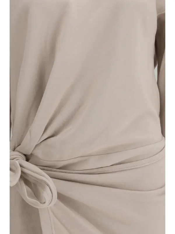 Isabel Marant Étoile Marant Zae Fleece Dress - Cream