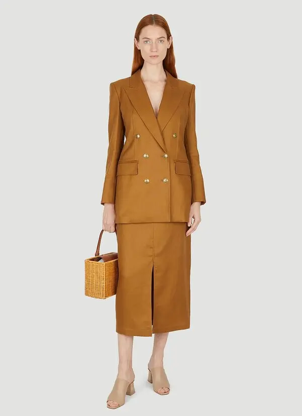 Max Mara Verace Double Breasted Blazer