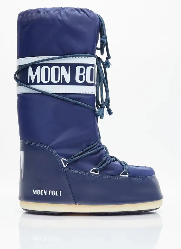 Moon Boot Icon Nylon Boots - Blue
