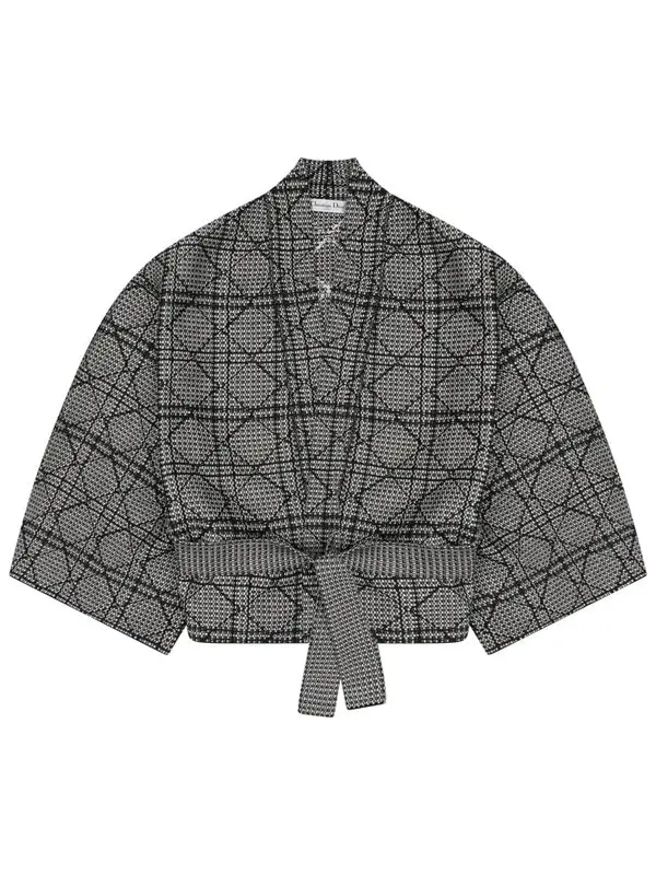 Dior Cannage Jacket - Gray