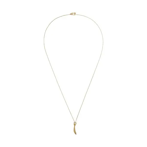 Bottega Veneta Sardine Pendant Necklace - Gold