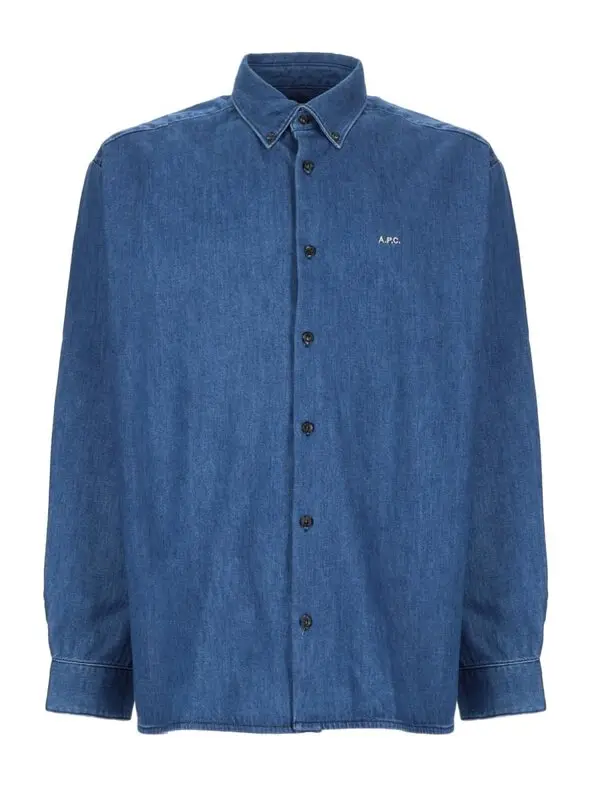 A.p.c. Camicia Mathias - Blue