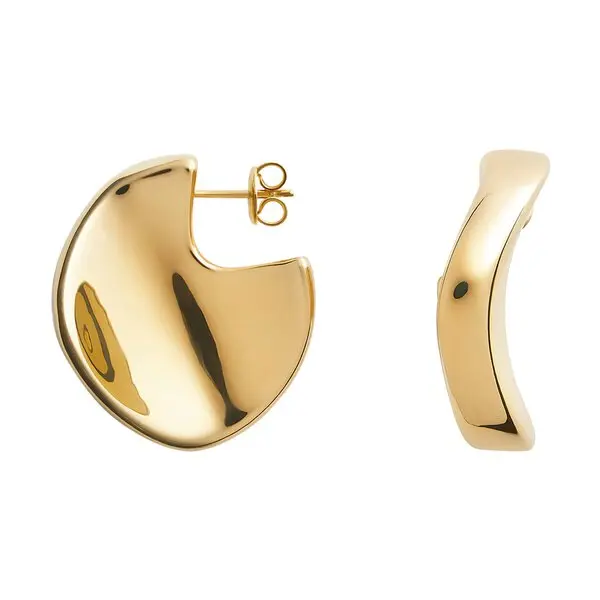 Bottega Veneta Medium Disc Earrings