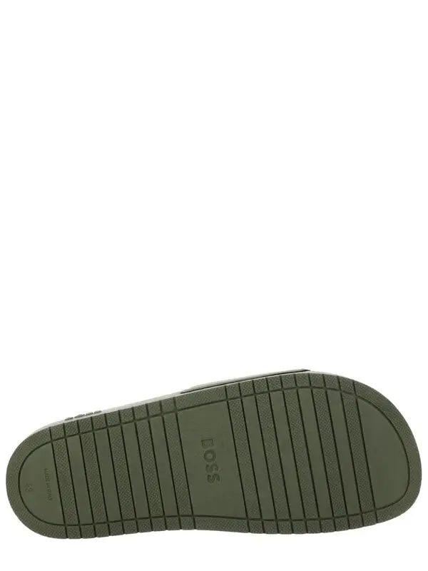 BOSS Aryeh Slider Sandal - Green