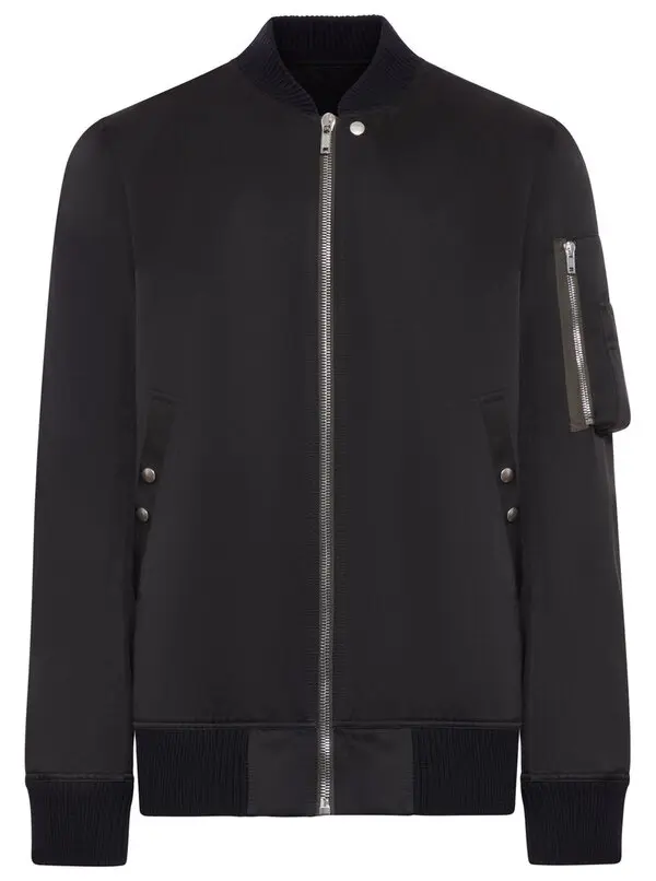 Rick Owens Padded Bomber Jacket - Black