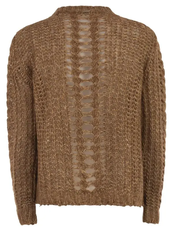 Herno Crew Neck Knitted Jumper