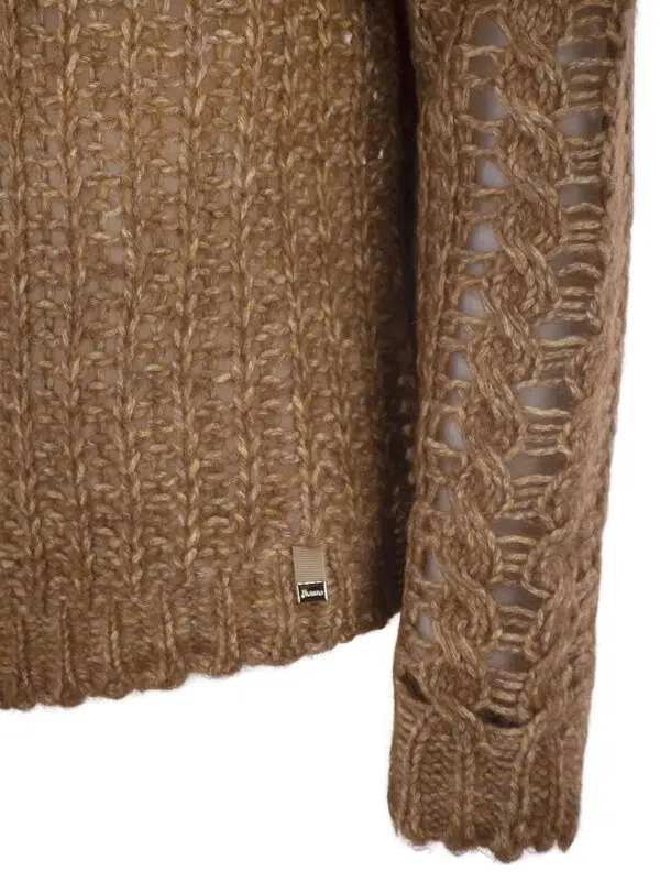Herno Crew Neck Knitted Jumper