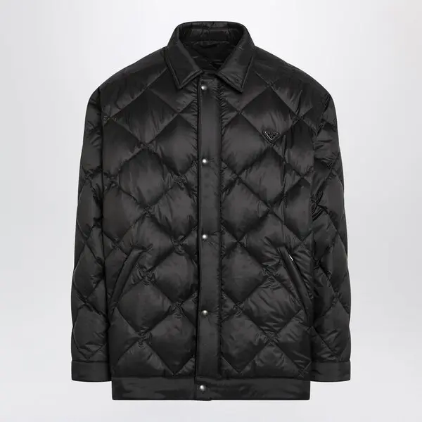 Prada Quilted Re-nylon Jacket - Black