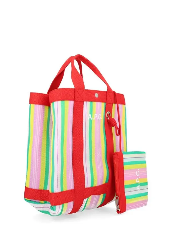 A.p.c. Borsa Myrtille Tote - Multicolor