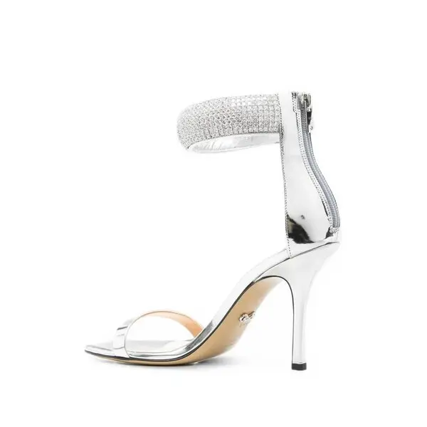 Mach & Mach Metallic Stiletto Sandals