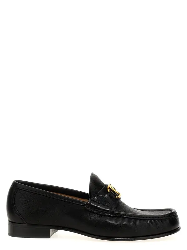 Valentino Garavani Vlogo Signature Loafers - Black