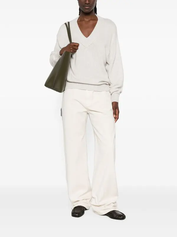 Brunello Cucinelli Cashmere And Silk Blend Sweater