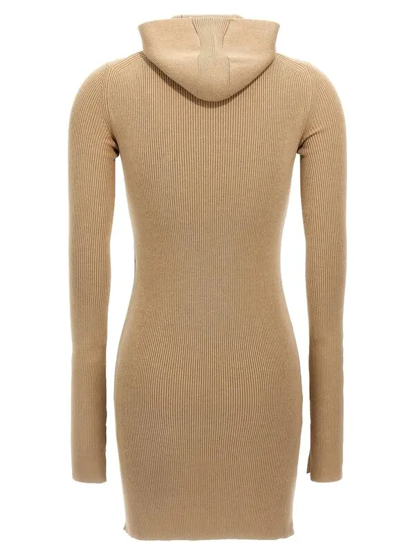 Fendi Hooded Dress - Cream