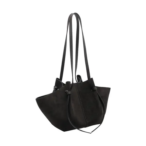 Yuzefi Suede Mochi Shoulder Bag