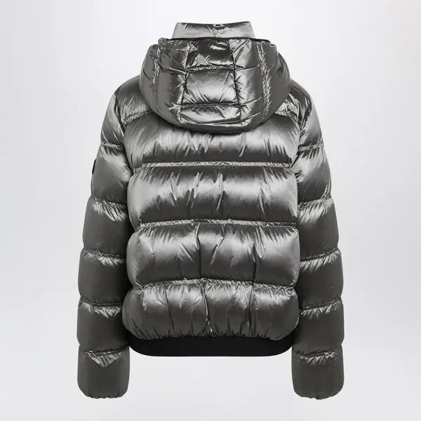 Moncler Sensation Short Down Jacket - Silver