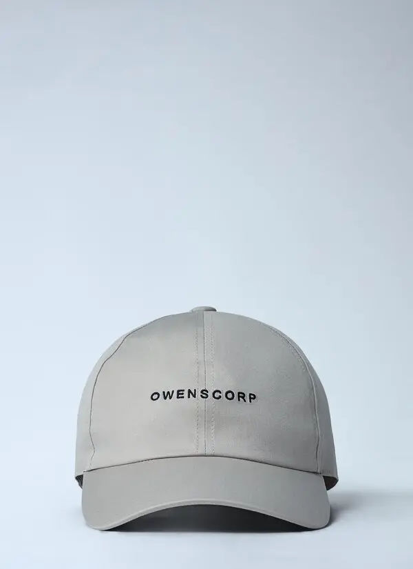 Rick Owens Logo Motif Baseball Cap - White
