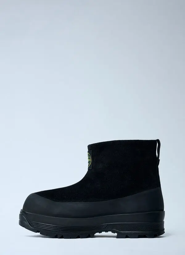 Stone Island Suede Ankle Boots