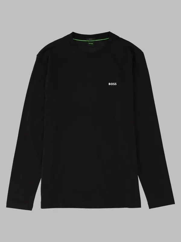 BOSS T-shirt Con Logo - Black