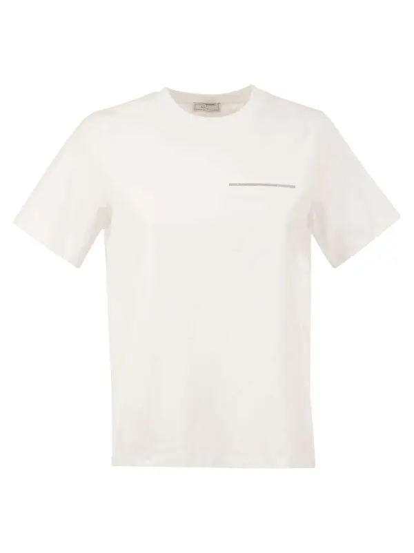 Peserico Stretch Cotton T-shirt