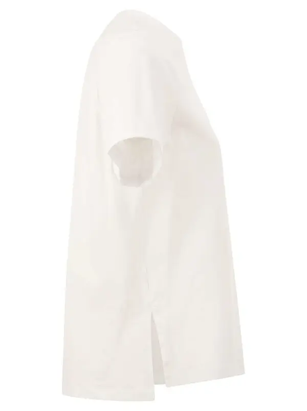 Peserico Stretch Cotton T-shirt