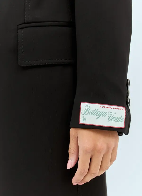 Bottega Veneta Matt Fluid Viscose Jersey Coat
