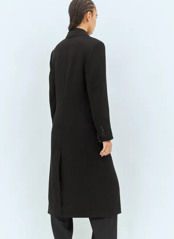 Bottega Veneta Matt Fluid Viscose Jersey Coat