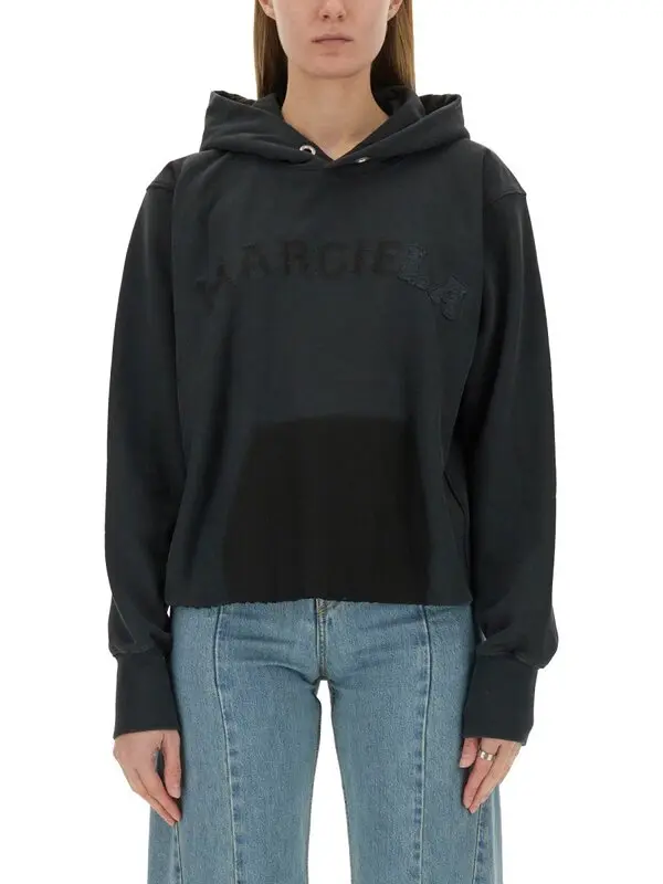 MAISON MARGIELA Cotton Sweatshirt - Black