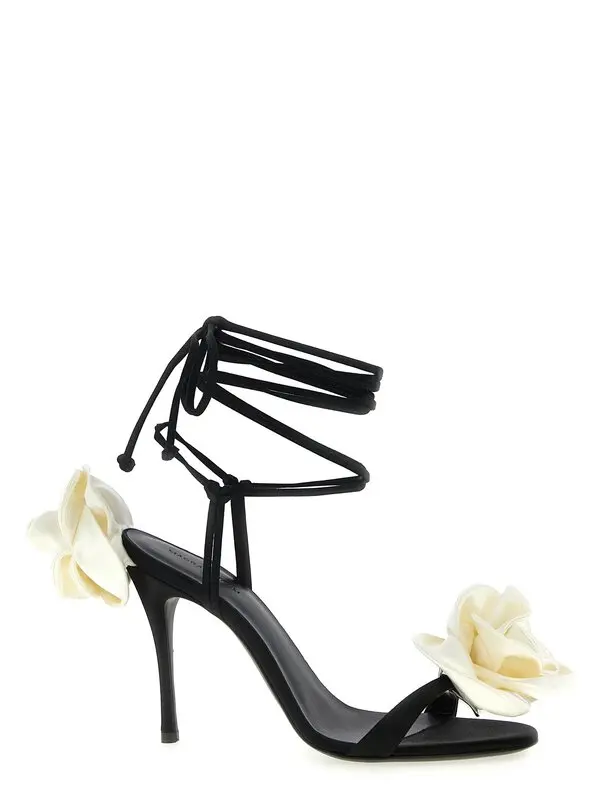 Magda Butrym Satin Sandals - Multicolor