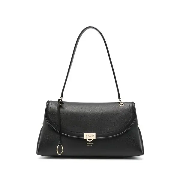 FERRAGAMO Shoulder Bags - Black