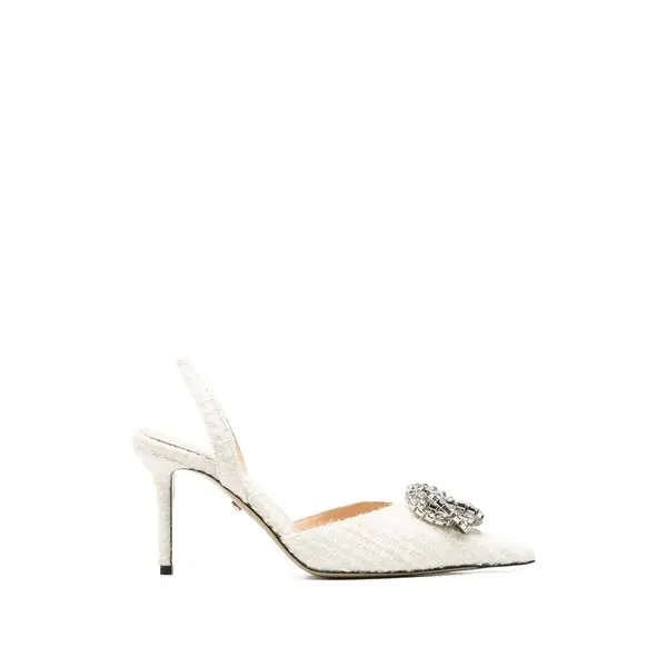 Mach & Mach Heeled Shoes - Cream