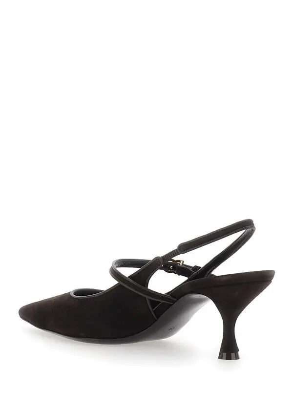 Dolce & Gabbana 60n Heel Slingback Pumps
