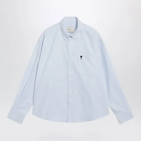 AMI Paris Light De Coeur Shirt - Blue