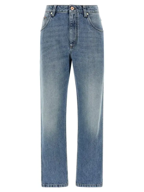 Brunello Cucinelli The Straight Leg' Jeans - Blue