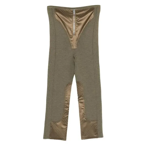 JEAN PAUL GAULTIER Cropped Trousers - Green