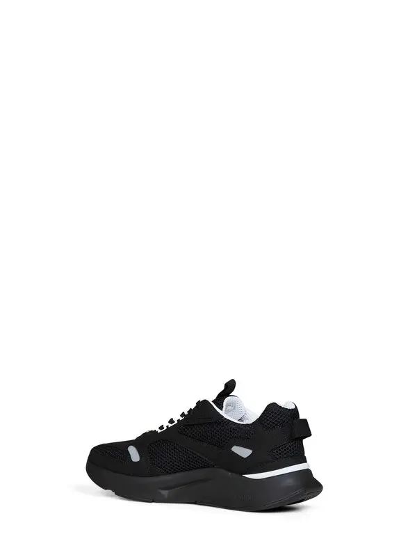 Valentino Garavani Mesh And Suede Sneakers - Multicolor